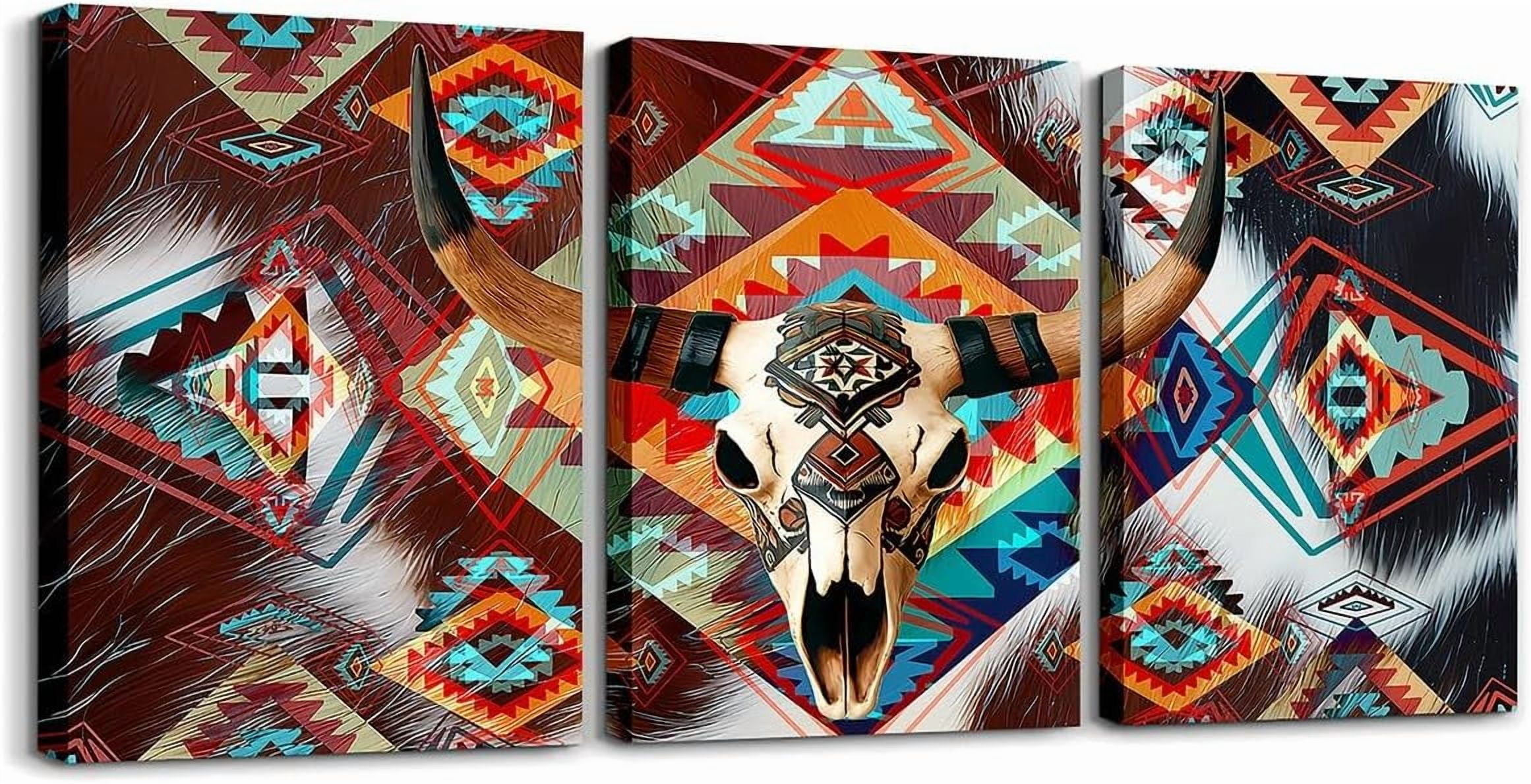 Cabin Bear Canvas Wall Art for Living Room Bedroom 12" x 16" 3 Piece ...