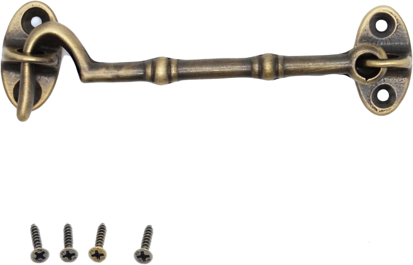 Cabin Hook 4.1" Cabin Door Gate Latches,Sliding Door Lock Brass Door ...