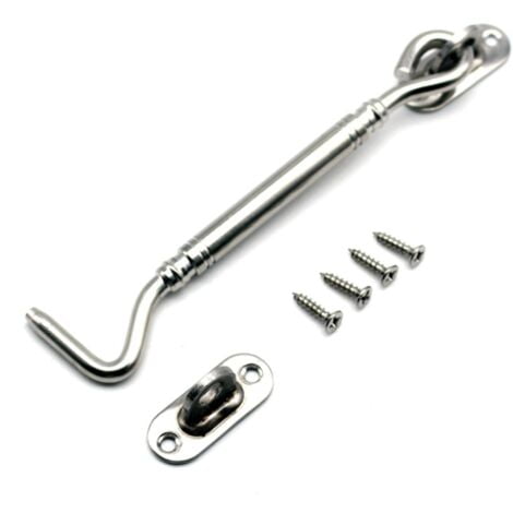 Cabin Hook, Stainless Steel Latch for Garage Doors, Garage Doors ...