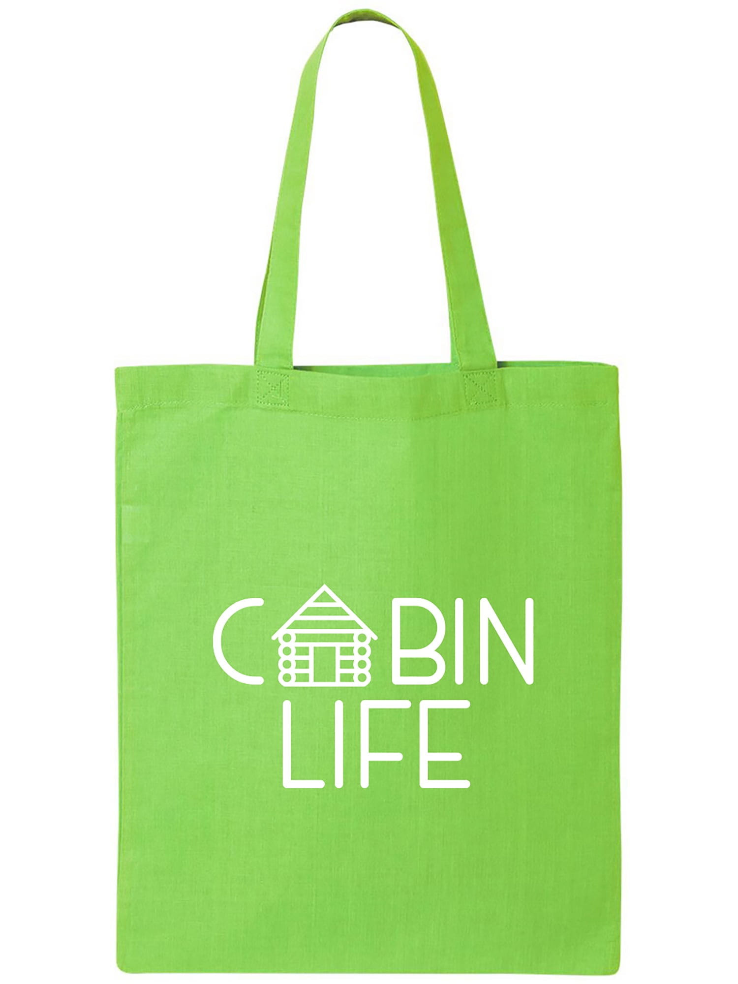 Cabin Life Cotton Canvas Tote Bag - Walmart.com