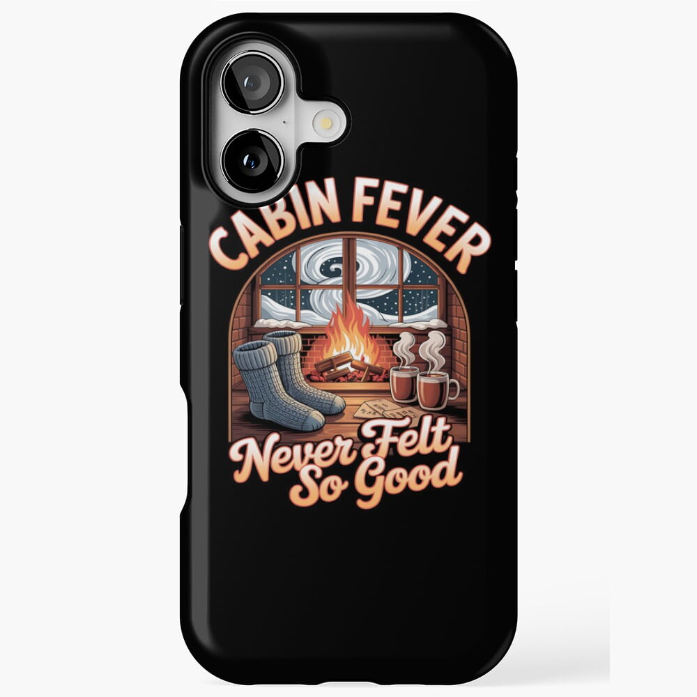Cabin Porch Winter Life Protective Case for iPhone 11 12 13 14 15 16 17 ...