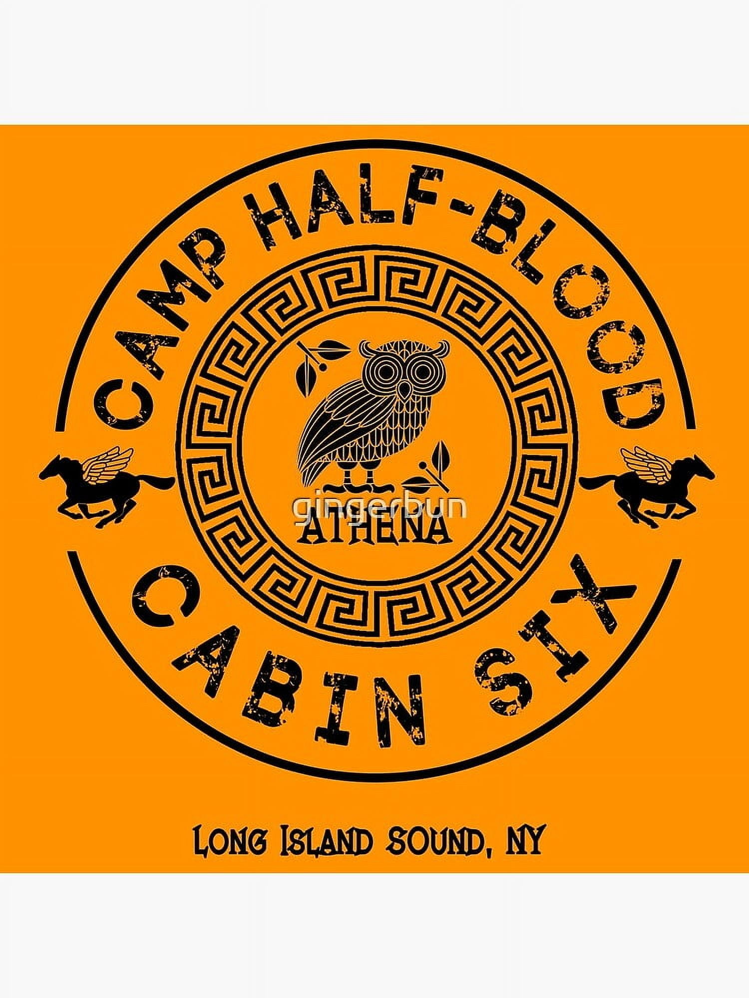 Cabin Six - Athena - Percy Jackson - Camp Half-Blood - Canvas Poster ...