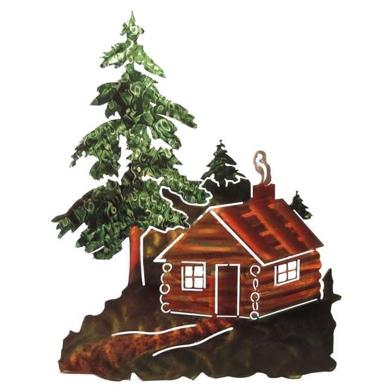 Cabin in the Woods Wall Art - Walmart.com