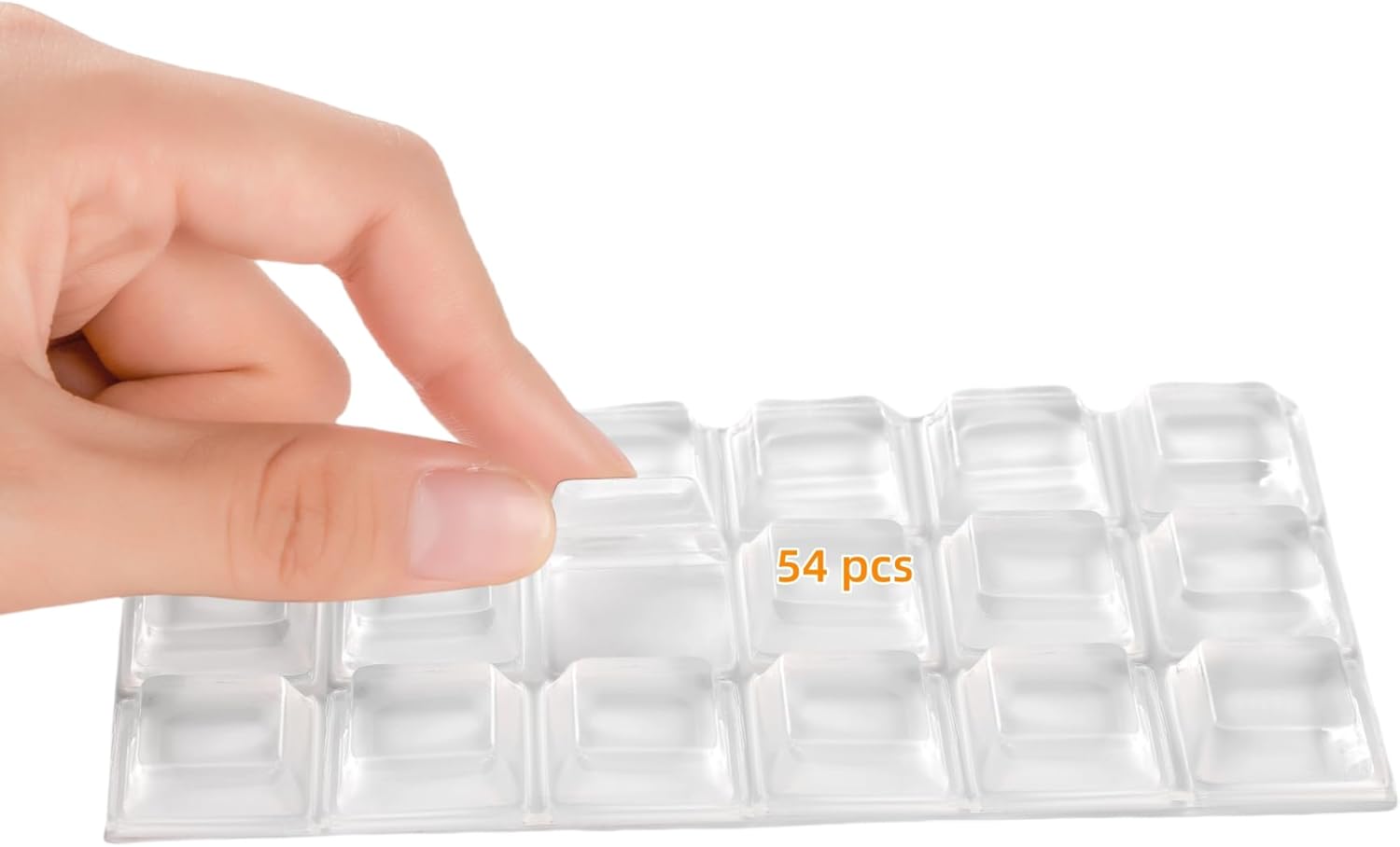 Cabinet Bumpers Soft Self-Adhesive Clear Rubber Bumper- Cabinet Door ...