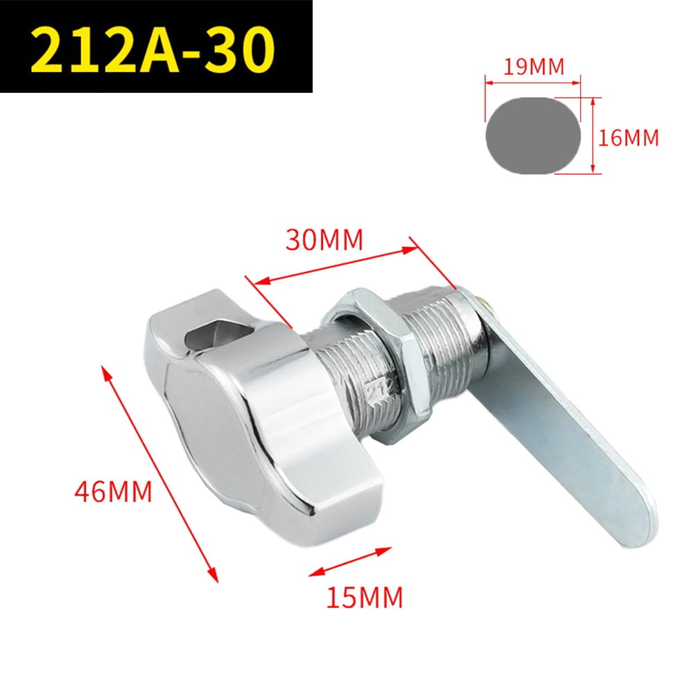 Cabinet Cam Lock Cabinet Door Padlock Zinc Alloy Keyless Mechanical ...