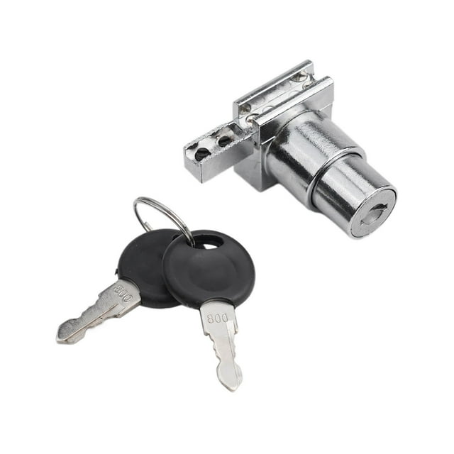 Cabinet Display Showcase Glass Door Lock with Keys Sliding Door Lock ...