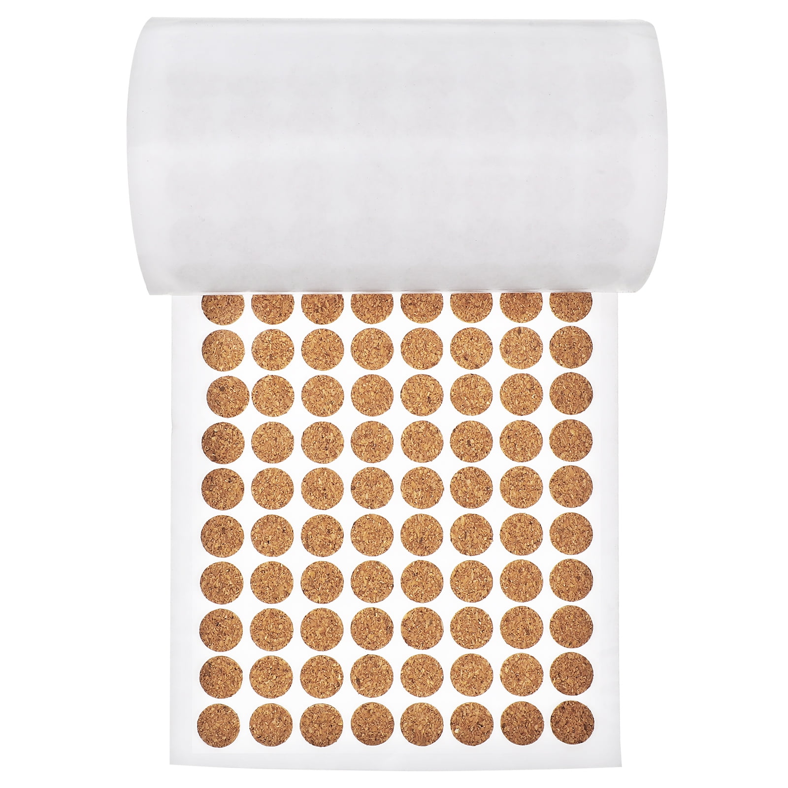 Cabinet Door Bumper Adhesive Cork Circles LED Light Blocking Sticker ...