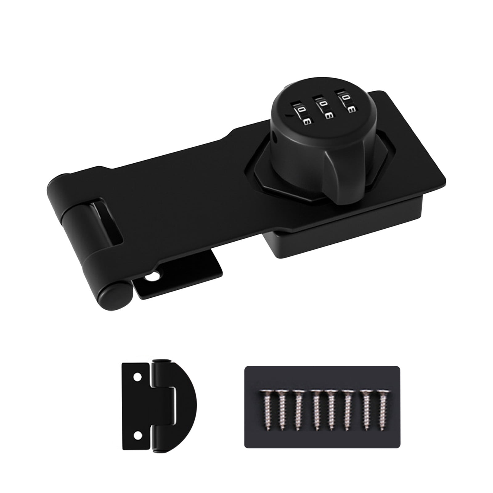 Cabinet Door Code Lock Punching Refrigerator Lock Anti-theft Drawer ...