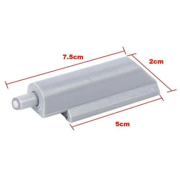 Cabinet Door Dampers, Soft Close Buffer System, 10 Pack, Durable ABS ...