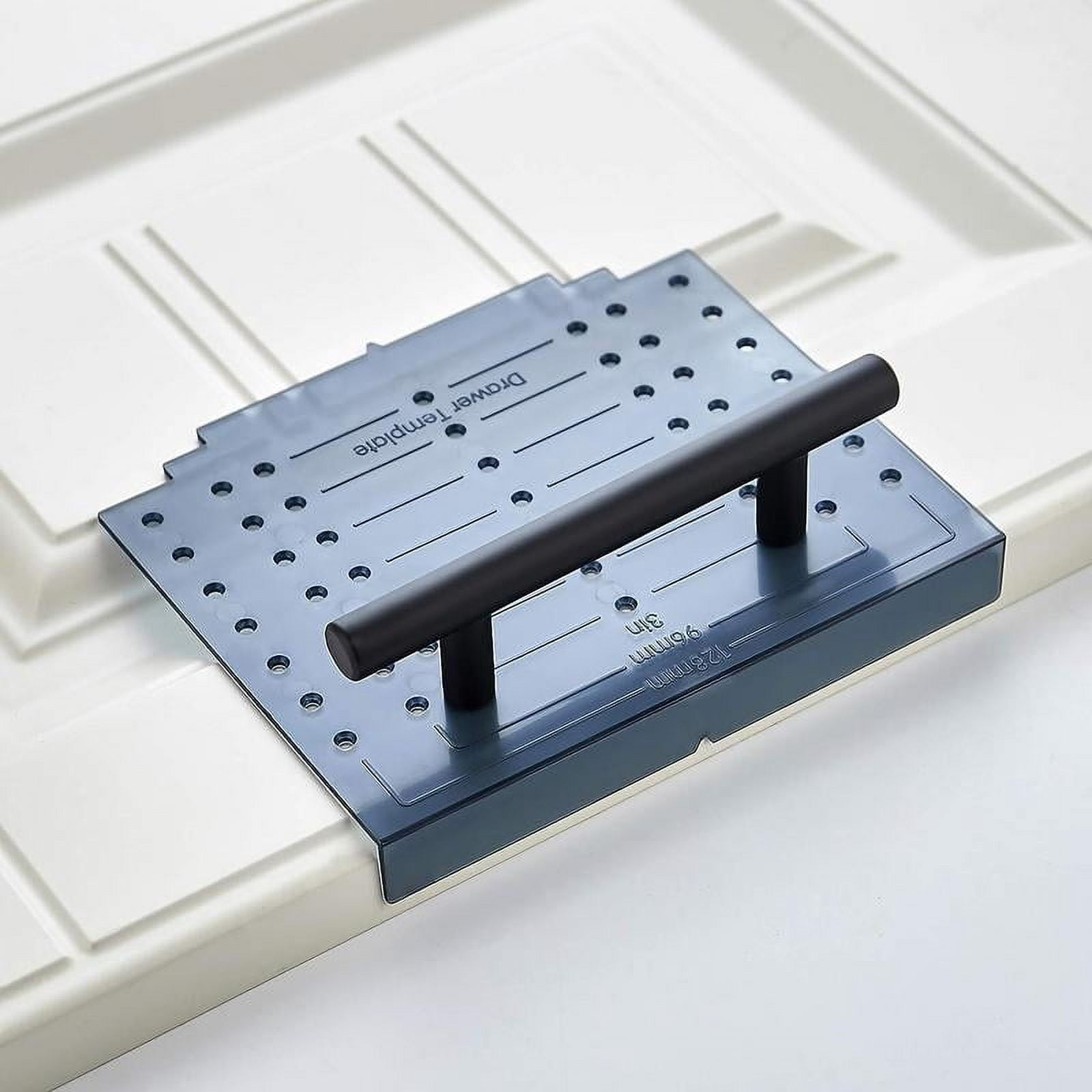 Cabinet Door & Drawer Hardware Installation Template Kit Include Drill ...