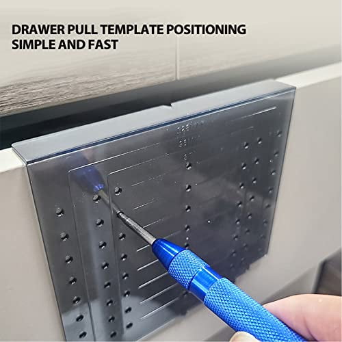 Cabinet Door, Handle Drawer Hardware Installation Template Kit, Kitchen ...