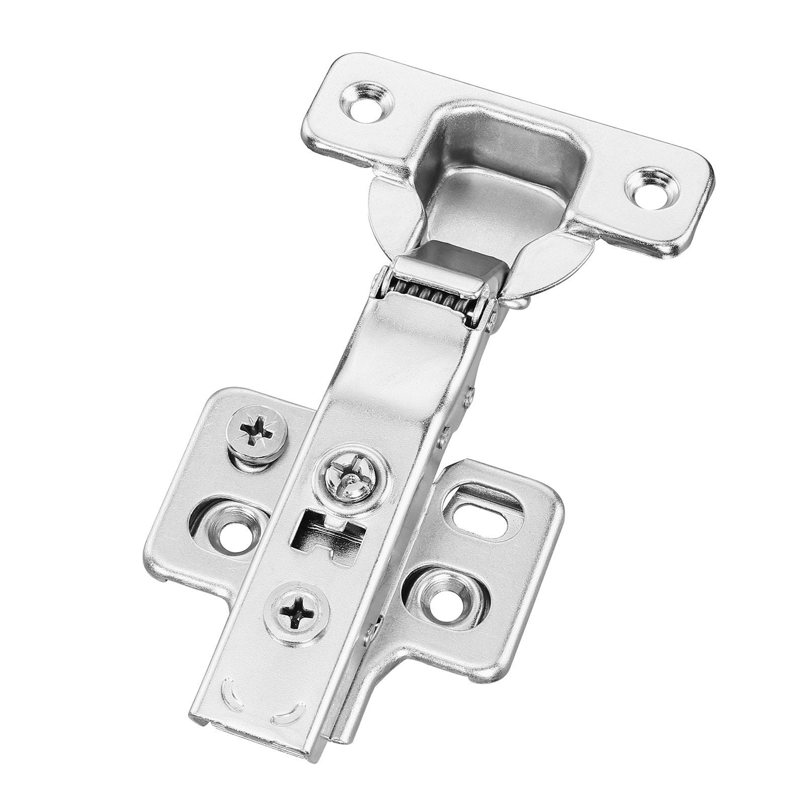 Cabinet Door Hinges 40 Packs Full Overlay Soft Close for Frameless Type ...