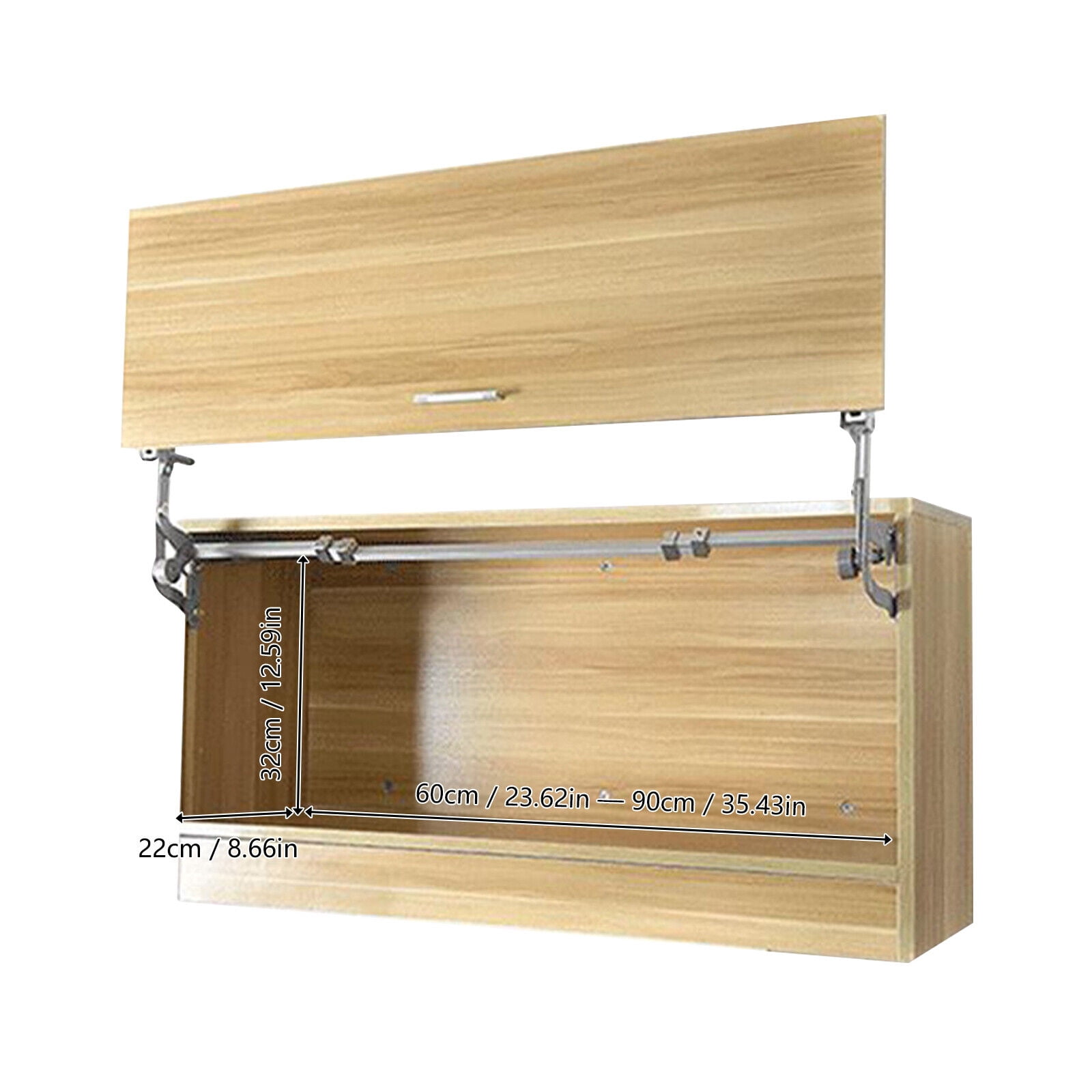 Cabinet Door Hinges Vertical Swing Lift Up Stay Pneumatic Arm Mechanism ...
