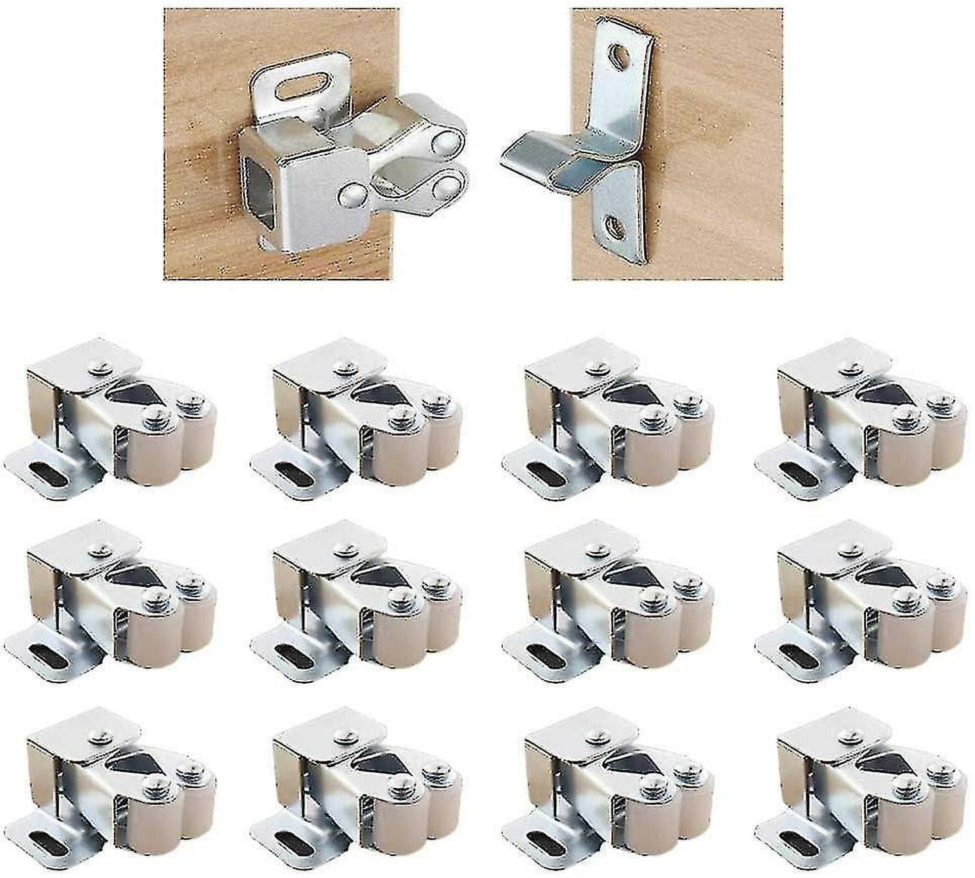 Cabinet Door Latches With Screws Double Roller Double Latch Stainless ...