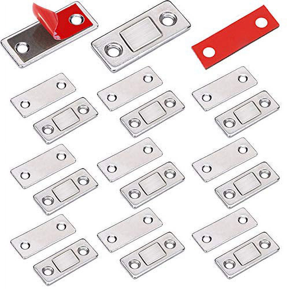 Cabinet Door Magnets Jiayi 10 Pack Ultra Thin Magnetic Door Catch ...