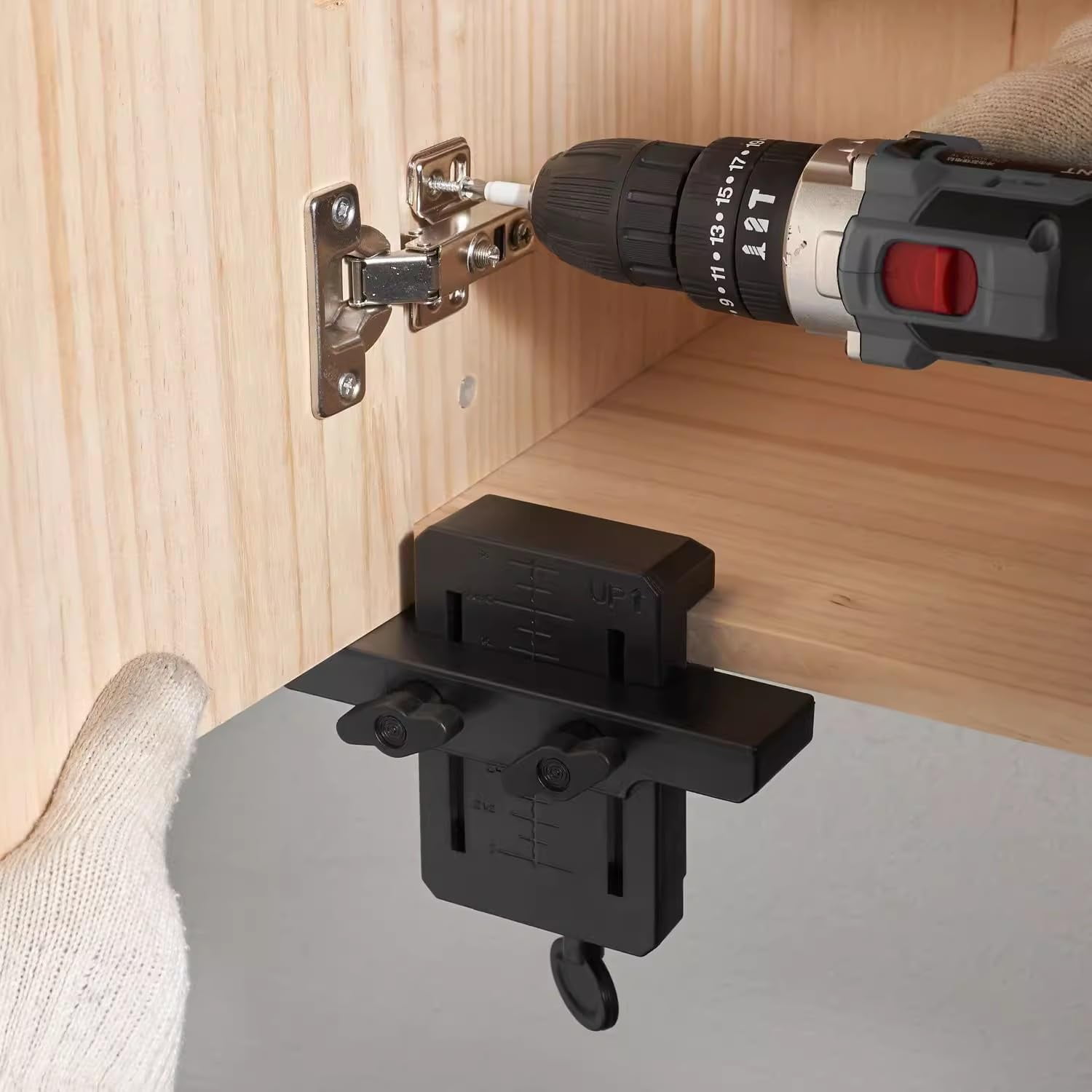 Cabinet Door Mounting Jig, Cabinet Hardware Jig Tool Cabinet Door ...