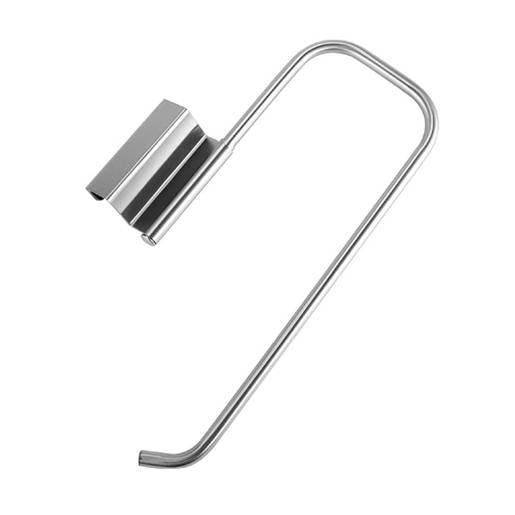 Cabinet Door Paper Towel Stand Space Saving Tissue Hanger Organizers ...
