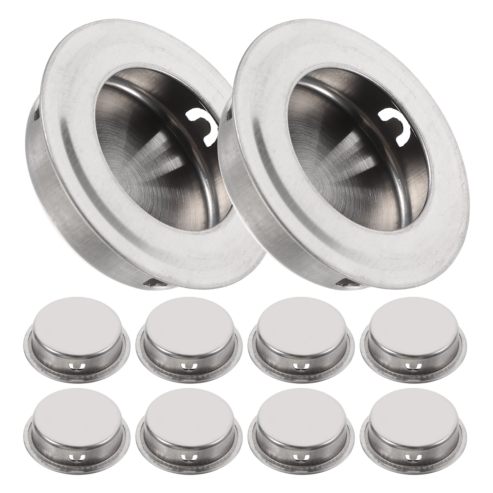 Cabinet Door Push-pull Handle 10 Pcs for Sliding Knobs Kitchen Handles ...