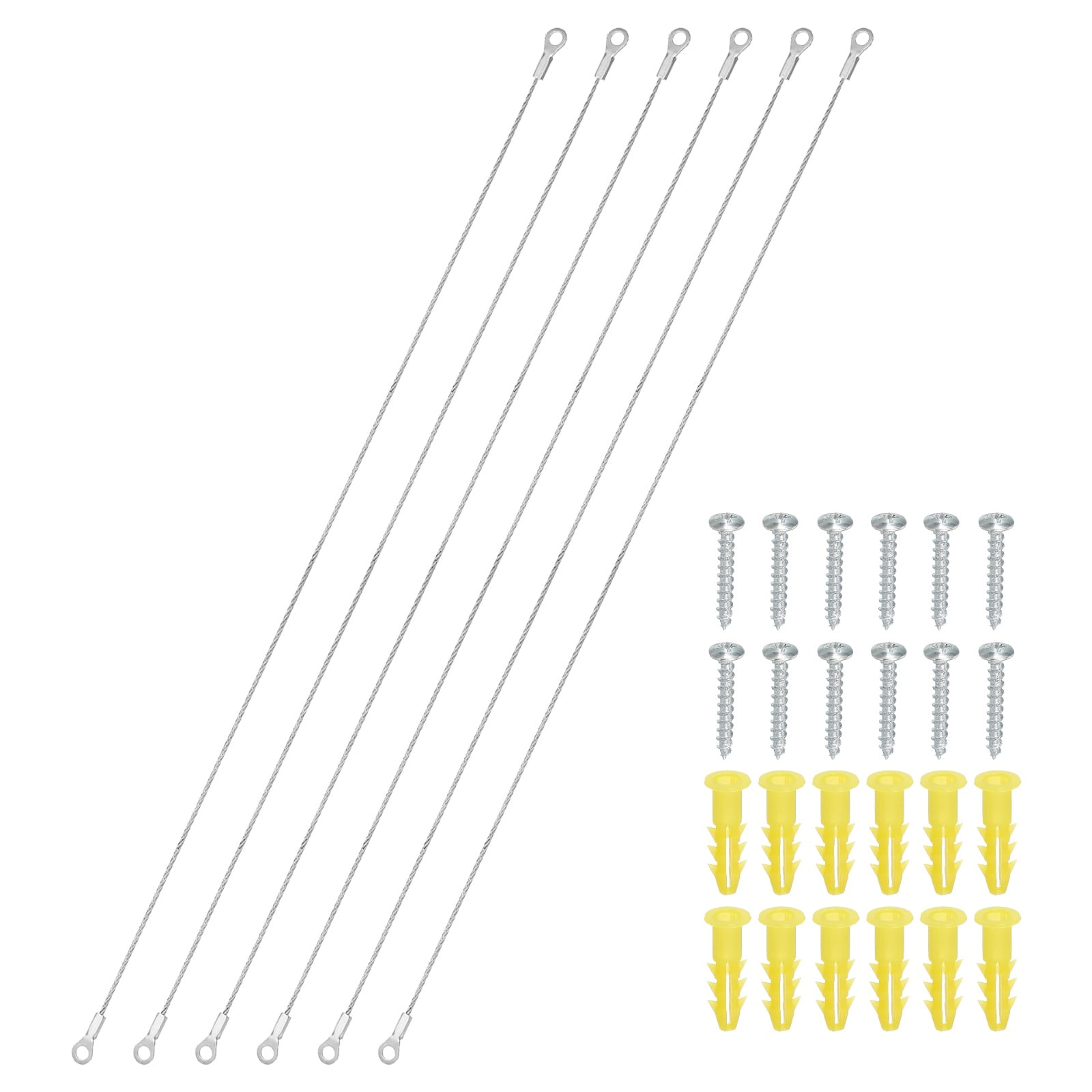 Cabinet Door Restraint 20 Inch, 6 Pack Stainless Steel Hinge Limiter ...