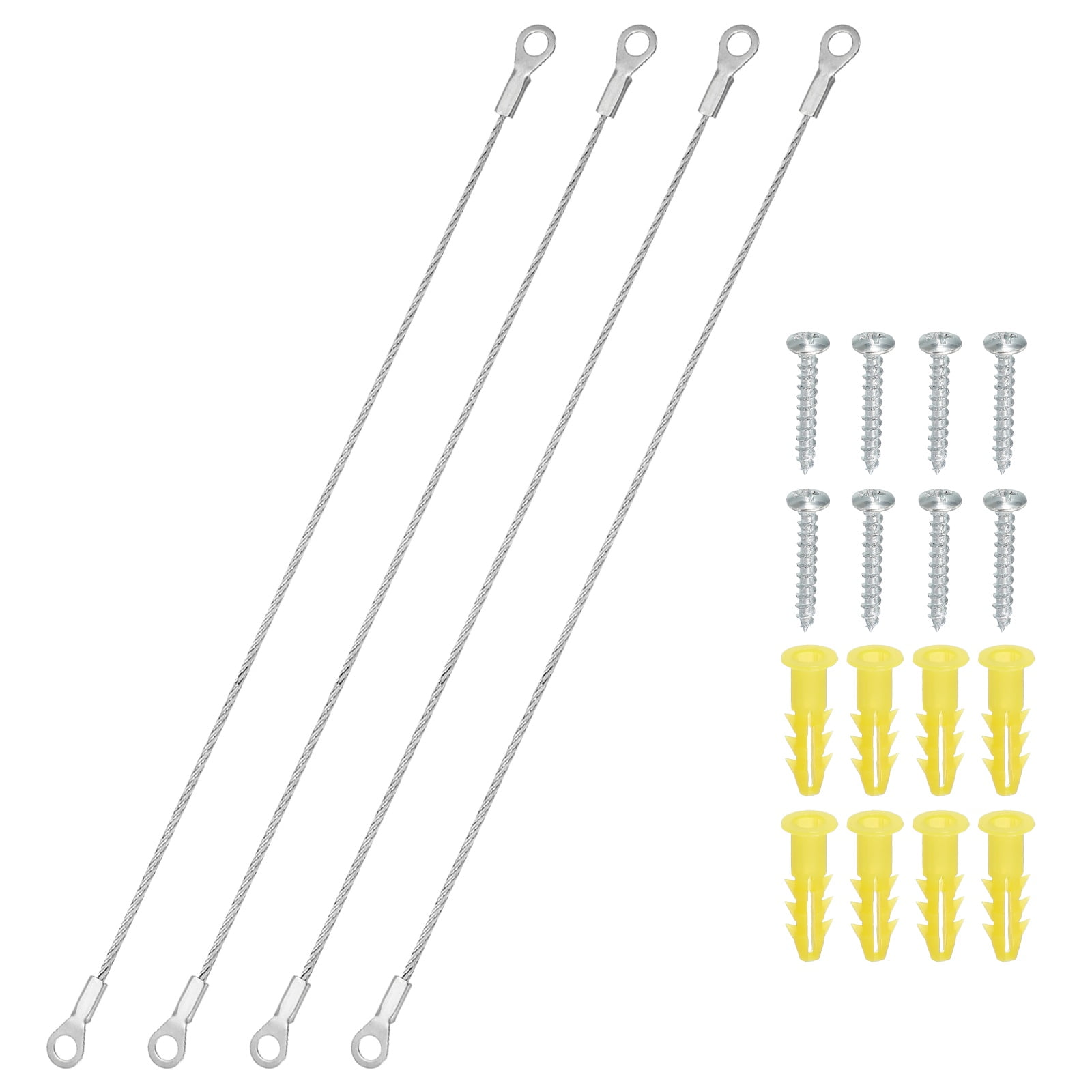 Cabinet Door Restraint 8 Inch, 4 Pack Stainless Steel Hinge Limiter 1 ...