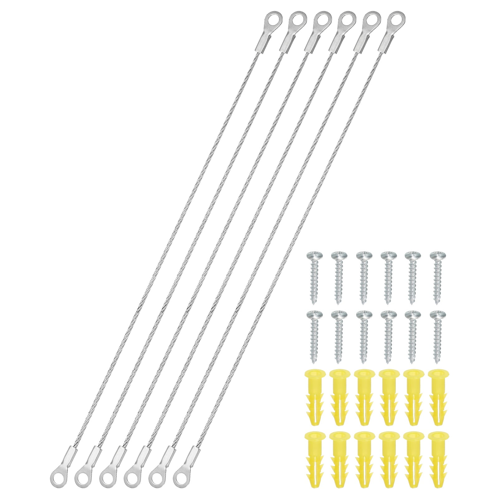 Cabinet Door Restraint 8 Inch, 6 Pack Stainless Steel Hinge Limiter 1 ...