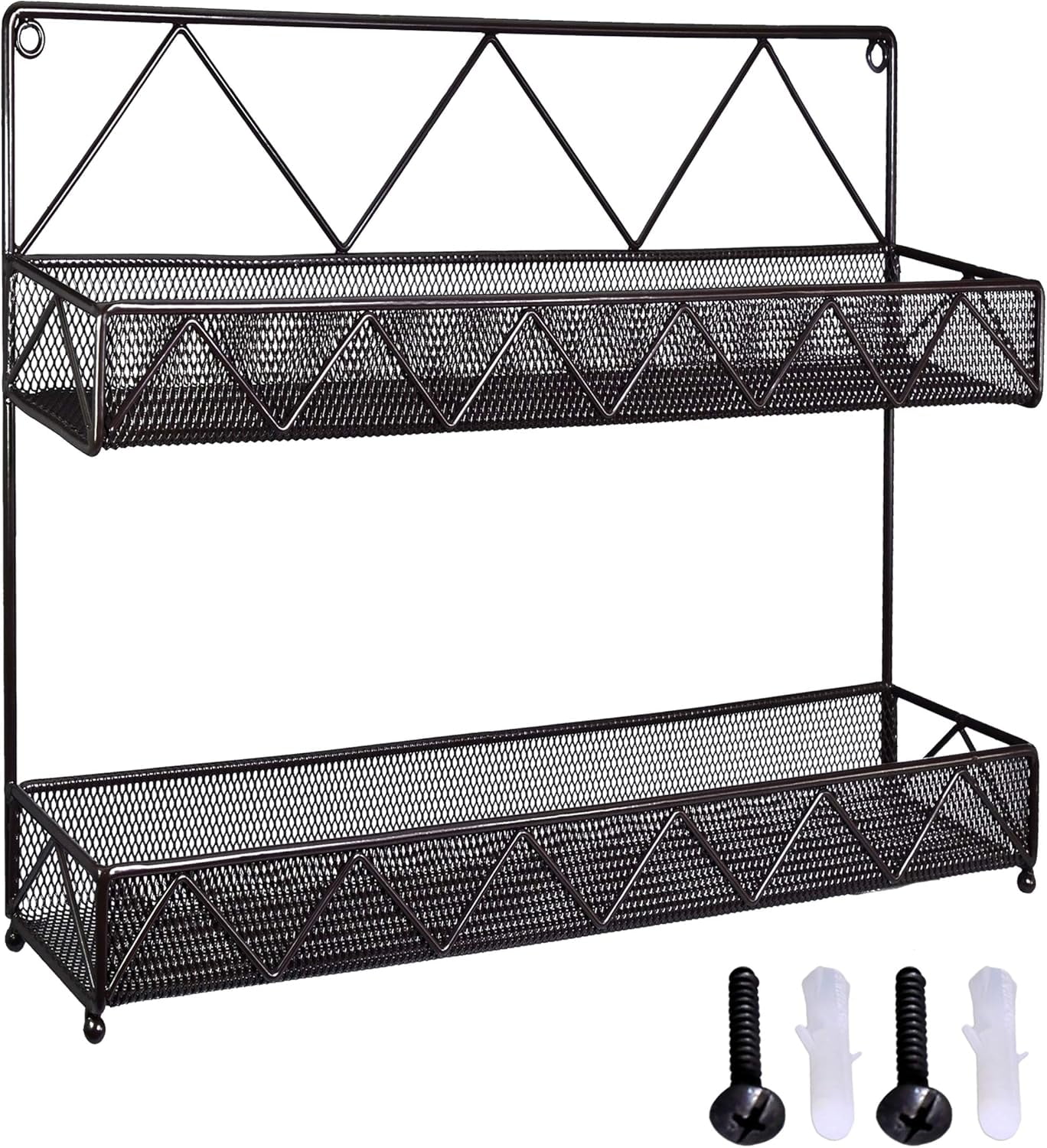 Cabinet Door Shelf Storage, Kitchen seasoning Hanging Display for Spice ...