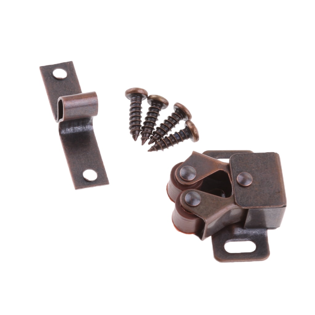 Cabinet Door Spring Loaded Roller Catch Stopper Cupboard Lock Latch ...