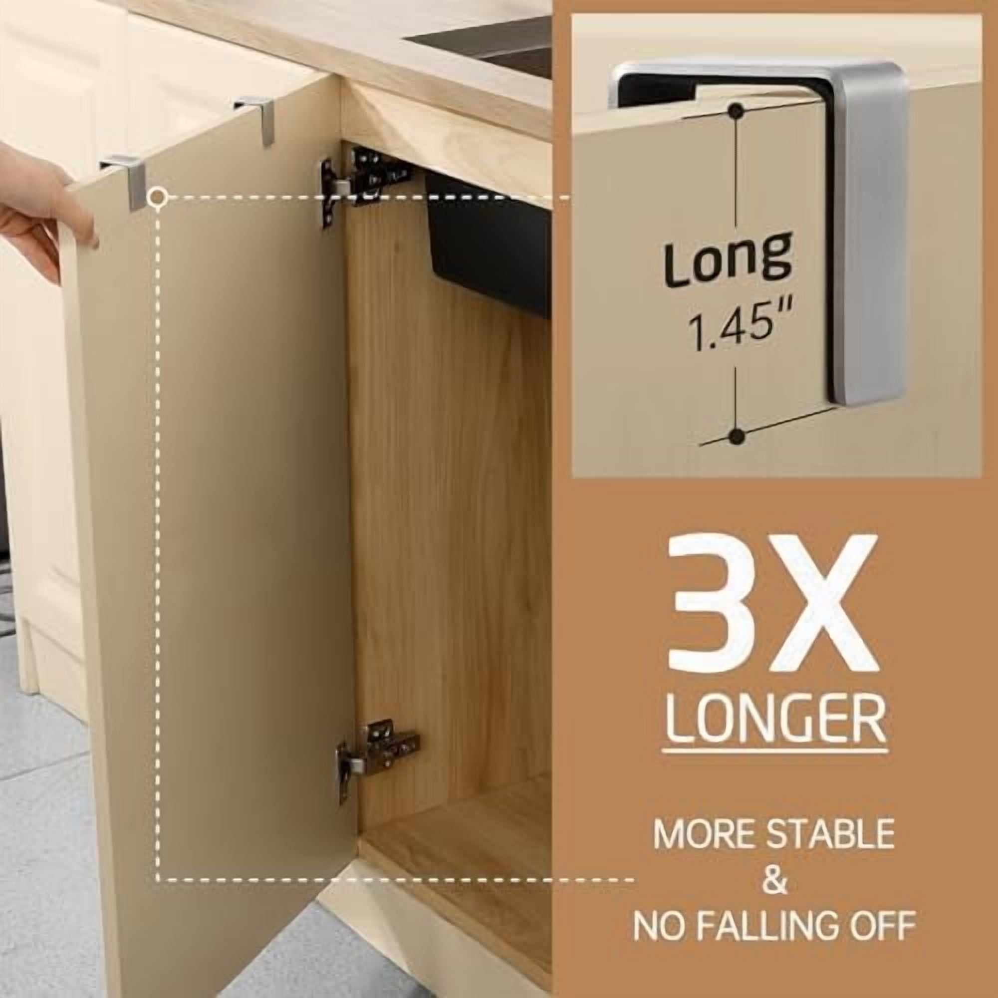 Over The Cabinet Door Towel Rack, Kitchen Towel Holder, Over The ...