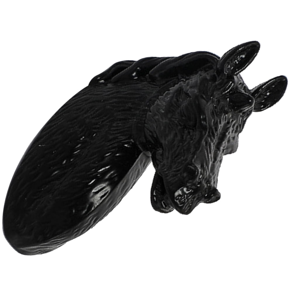 Cabinet Handle Kitchen Drawer Pulls Lock Ratchet Knob Black - Walmart.com