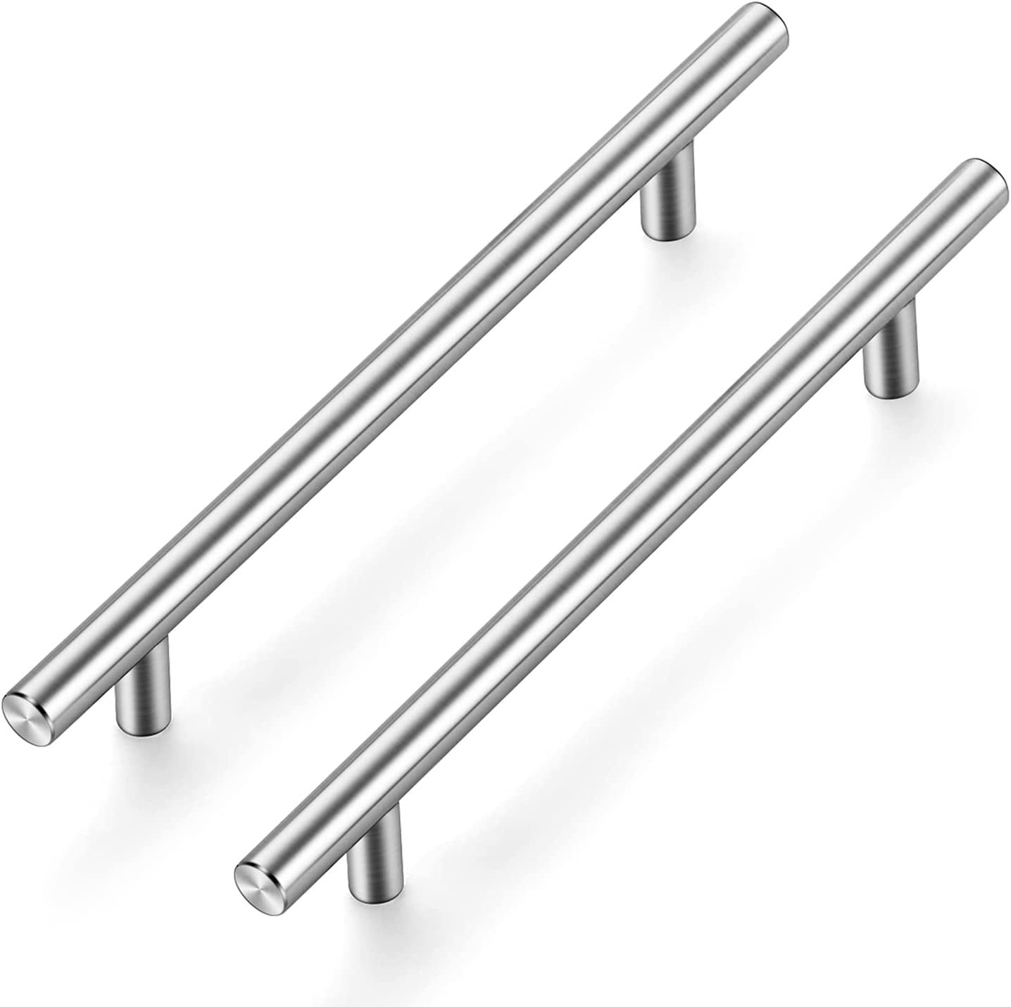 Cabinet Handles 15 Pack 6-1/4 Inch Cabinet Pulls Brushed Nickel Kitchen ...