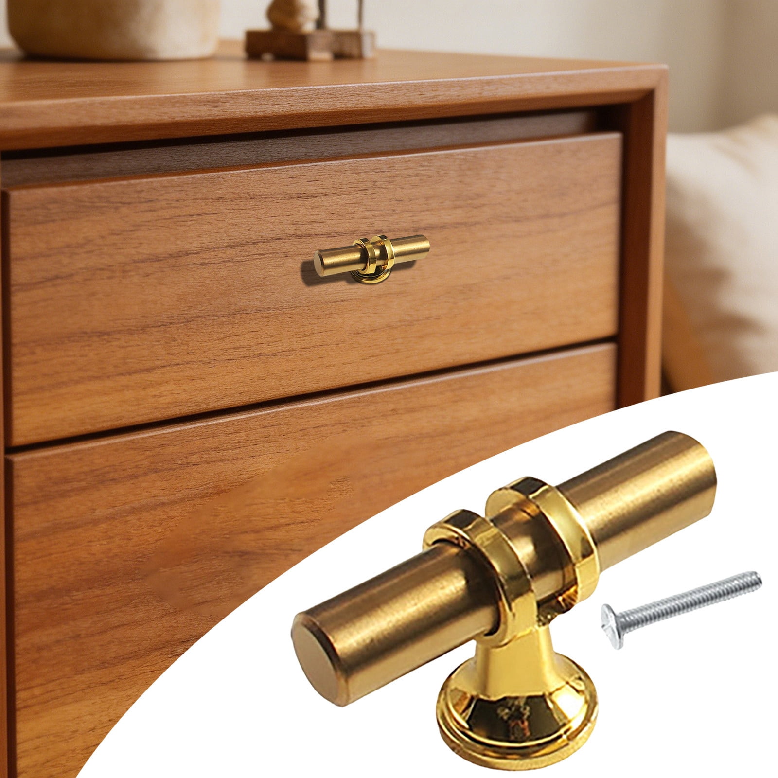 Cabinet Handles Der Pulls, 10 Pack Stainless Steel Kitchen Hardware ...