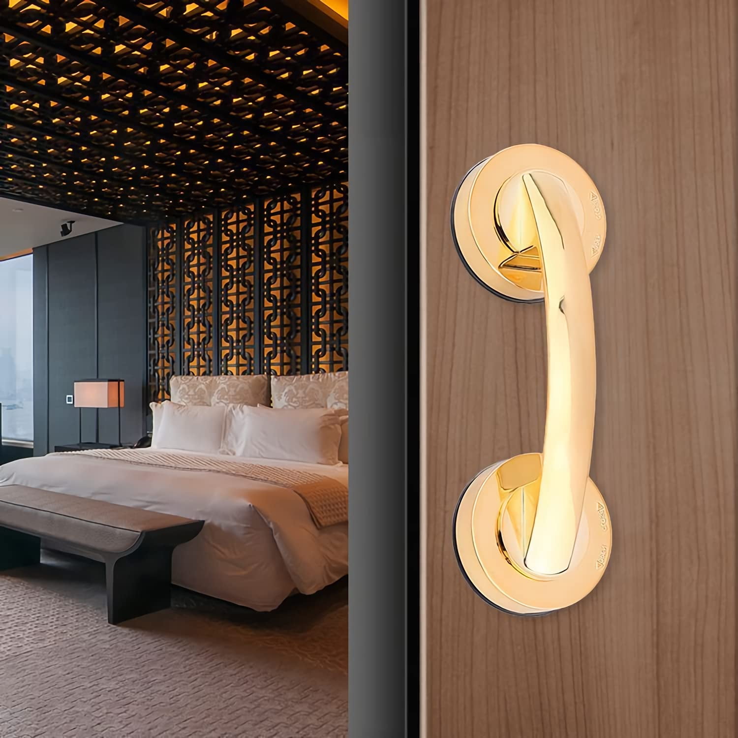 Cabinet Handles, Door Knob for Glass Door, Non-Marking Handles for ...