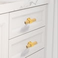 Cabinet Handles - Modern T-Bar Pulls for Drawers & Cabinets, Accent ...