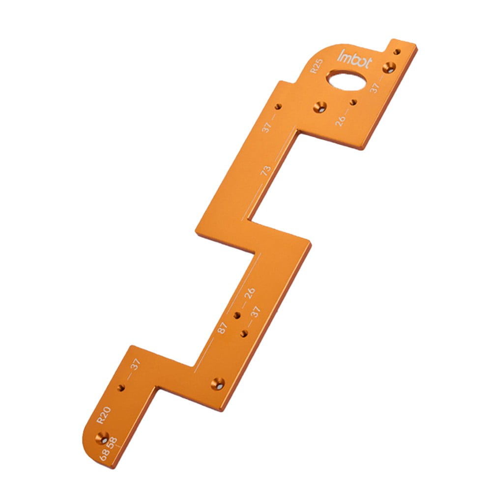 Cabinet Handles Template Slotting Aluminum Alloy Grooving Handles Round ...