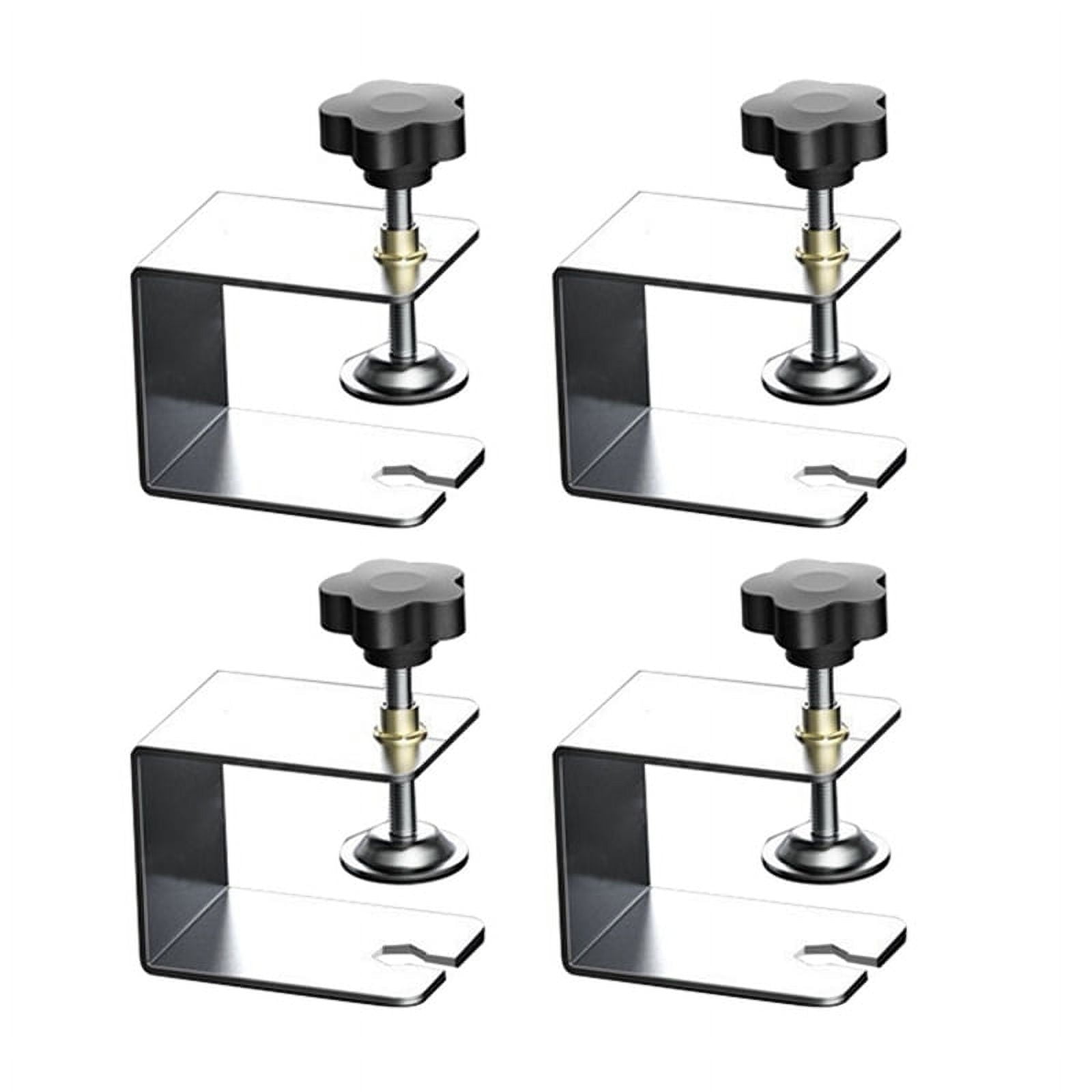 Cabinet Hardware Jig, 4 Pack C Clamps for Drawer Front Installation ...