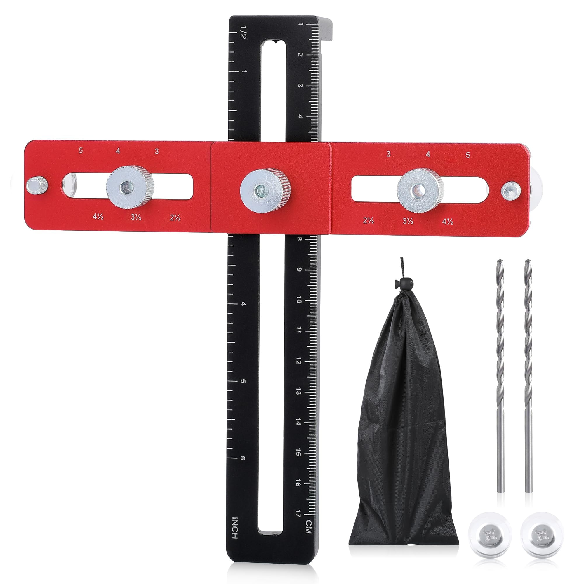 Cabinet Hardware Jig, Adjustable Cabinet Jig for Pulls and Handles ...