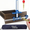 Cabinet Hardware Jig, Cabinet Handle Jig with Automatic Center Punch ...
