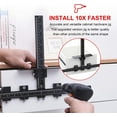 Cabinet Hardware Jig for Handles, Adjustable Template with Convenient ...
