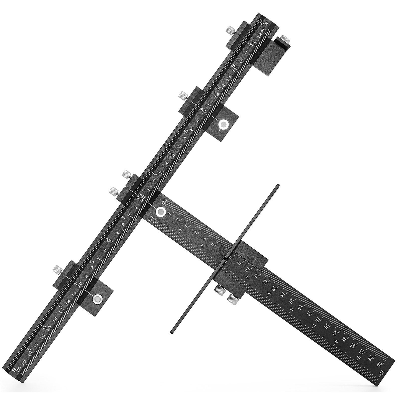 Cabinet Hardware Jig Tool, Aluminum Alloy Adjustable Template with ...