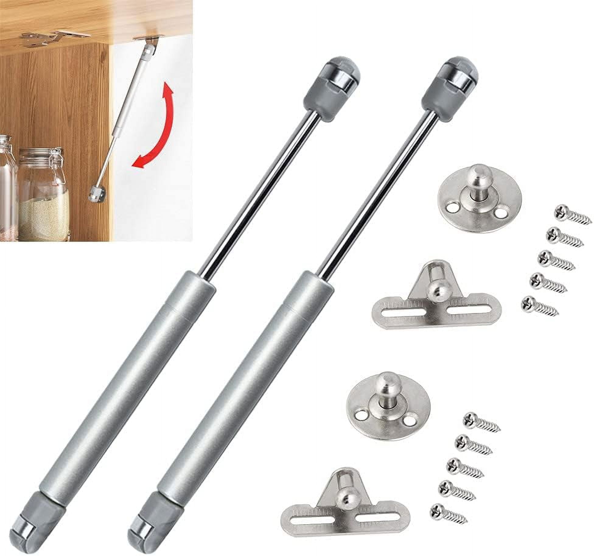 Cabinet Hinge Hydraulic Gas Strut Lift Support, For Kitchen Cupboard ...