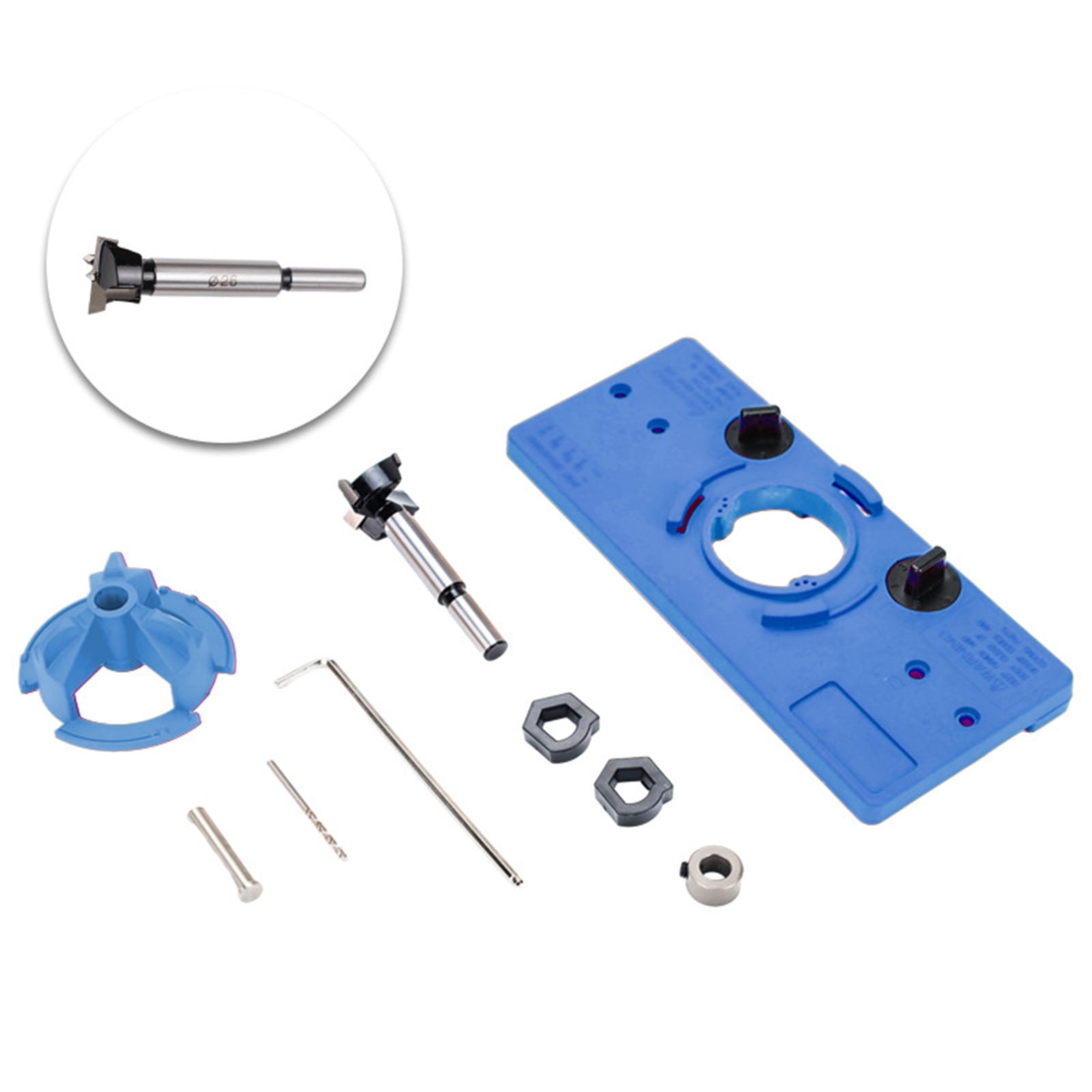 Cabinet Hinge Jigs Clamp Accessories Hinge Drill Jigs for Doors ...