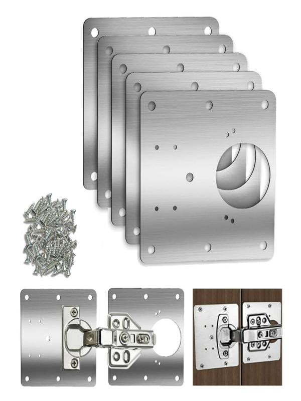Cabinet Hinge Repair Plate,Stainless Steel Hinge Repair Plate Door ...