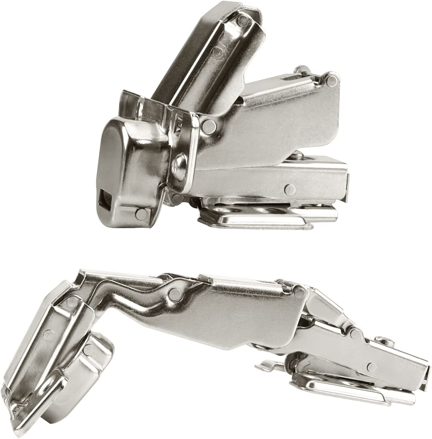 Cabinet Hinges,1 Pair 175/165 Degree Hinges, Concealed Hydraulic ...