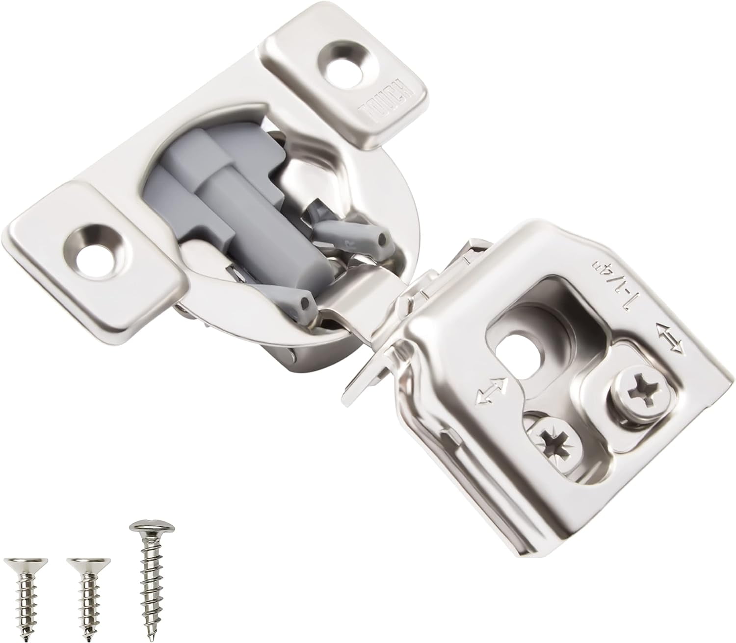 Cabinet Hinges (5 Pairs, 10 PCS) Face Frame Cupboard Door Soft Close ...