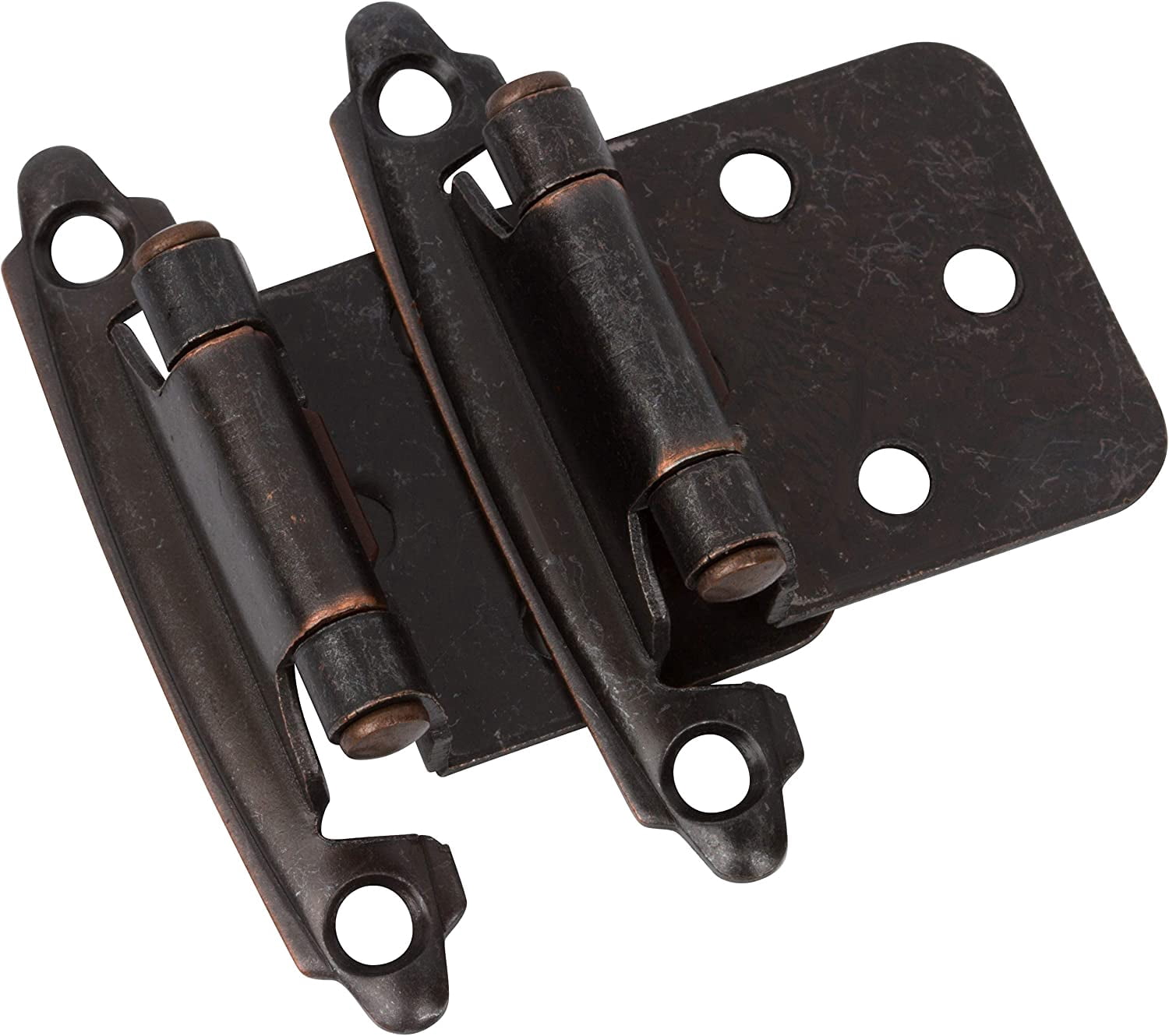 Cabinet Hinges for Kitchen Cabinets -1/2" Overlay (Variable) -Self ...