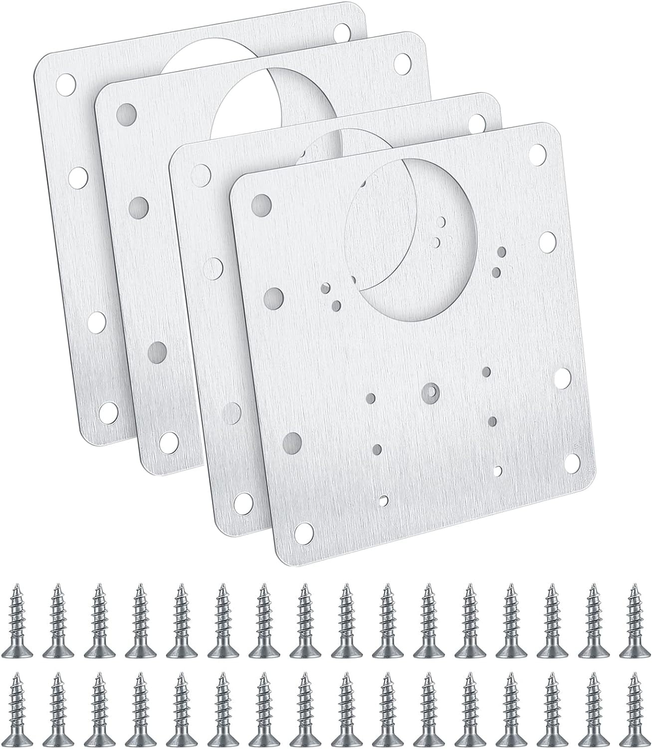 Cabinet Hinges Repair Plates, Stainless Steel Kitchen Cabinet Door ...