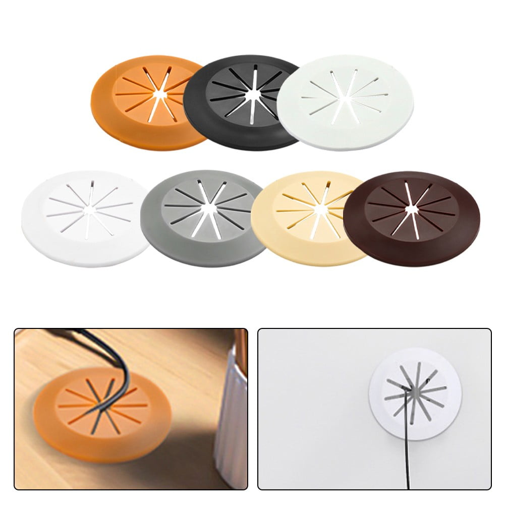 Cabinet Hole Decoration Cable Management Desk Wire Hole Cover Outlet ...