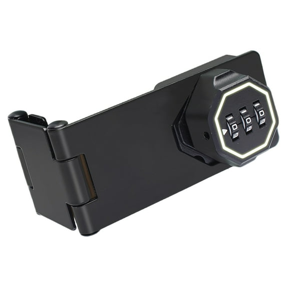 Cabinet Keyless Lock 3-Digit Combination Lock Cabinet Password Hasp ...