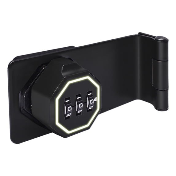 Cabinet Keyless Lock 3-Digit Combination Lock Cabinet Password Hasp ...