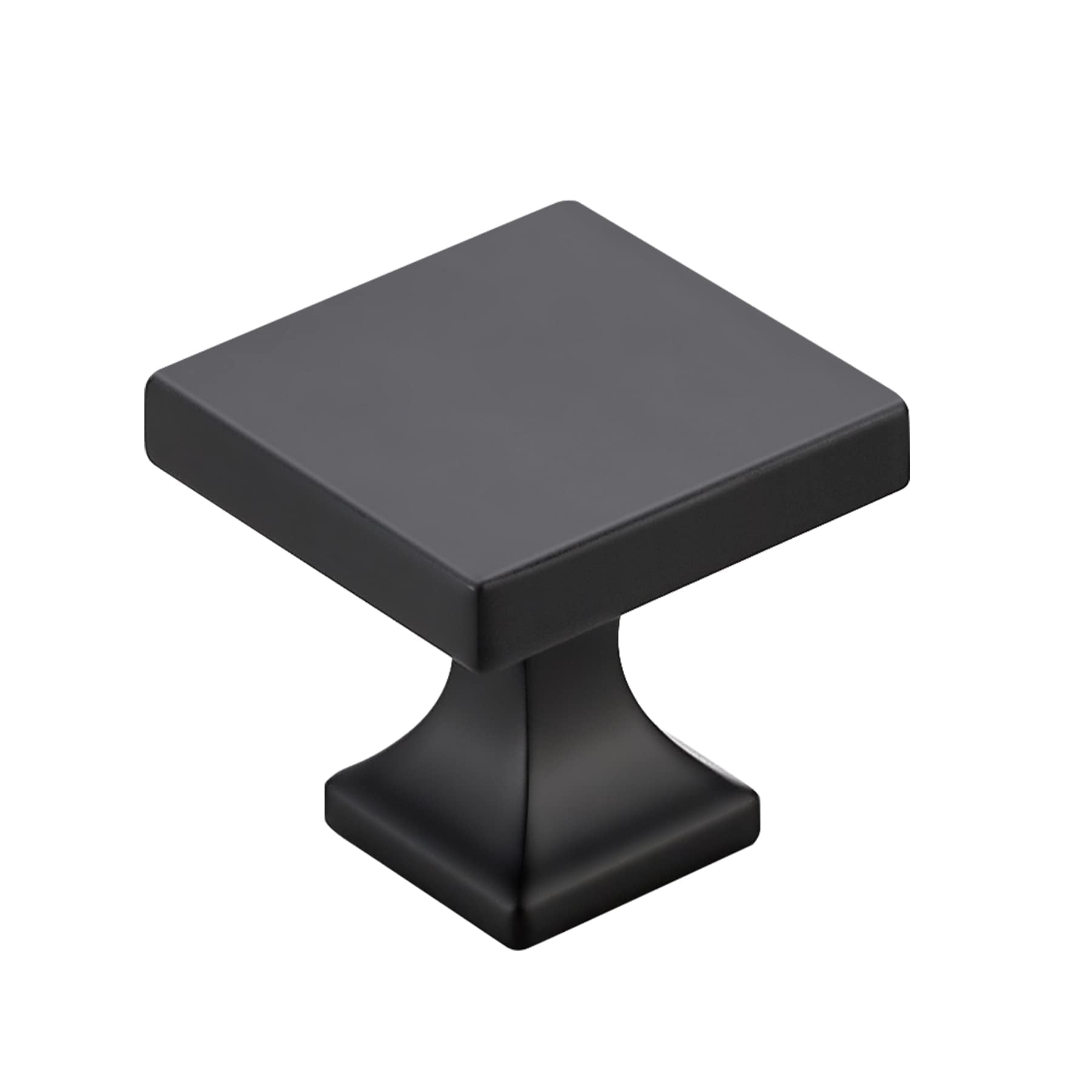 Cabinet Knobs Matte Black Square Knobs for Cabinets and Drawers Cabinet Hardware Kitchen Cabinet ...
